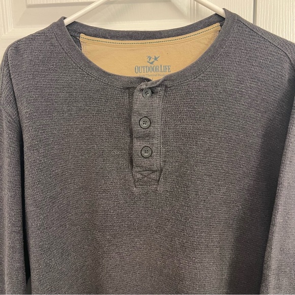Outdoor Life | Shirts | Outdoor Life Field Thermal Henley Large | Poshmark